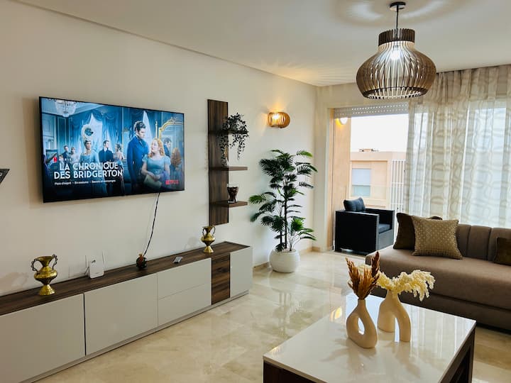 Duplex Vue Mer Et Golf - Taghazout