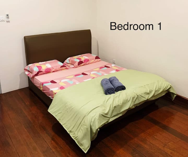 Cosy 2 Queen Bedroom Unit 3b - Kota Kinabalu