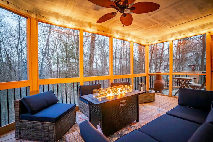 Serenity In Massanutten | Hot Tub | Firepit - McGaheysville, VA