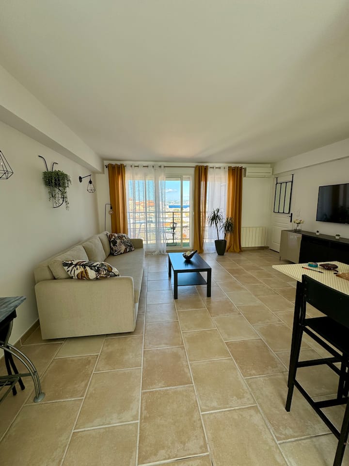 Grand T2 Endoume 7è/ 4per Balcon - Marsella