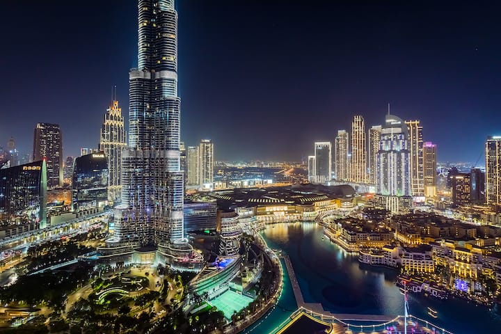 Sleeps 9 W/ Burj & Fountain Views | Dubai Mall - 