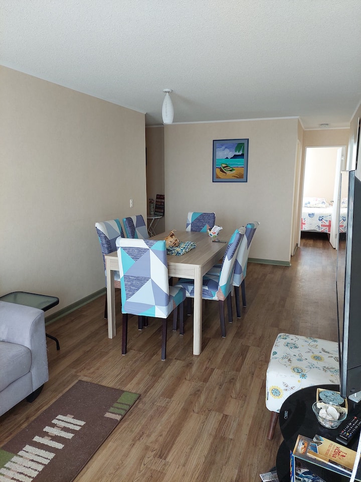 Cómodo Depto A Pasos Del Mar - La Serena