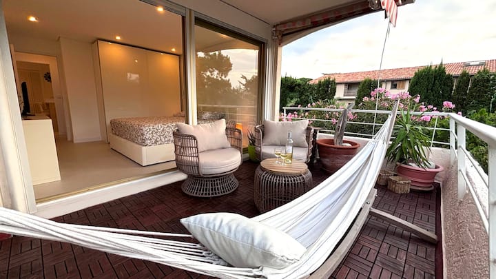 Jardin Terrasse Eden St Tropez Parking Pool Ac 4p - Saint-Tropez