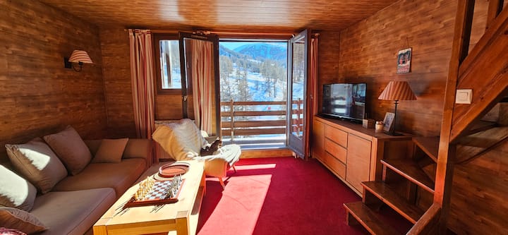 Charmant Duplex Front De Neige - Risoul