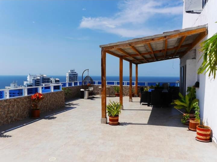 Penthouse, 100m2 Terraza 360° - Cartagena, Colombia
