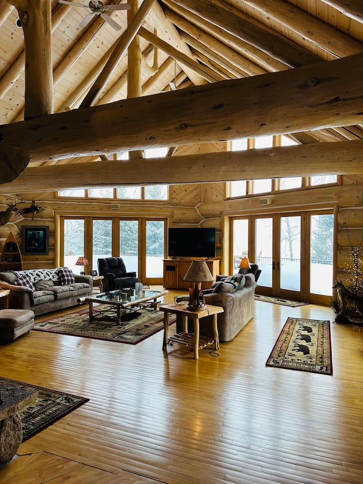 Huge Log Cabin, Total Privacy - Manitowish Waters