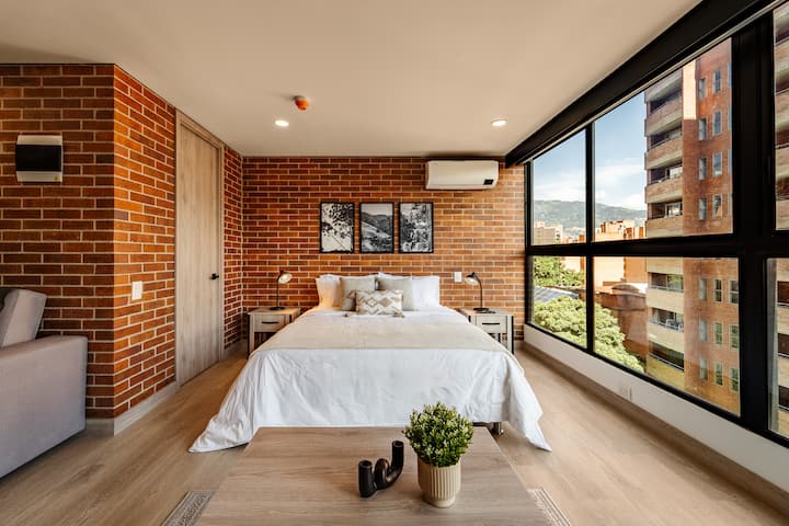 Prime Location With Fast Wifi & Ac Comfort! 603 - Medellín