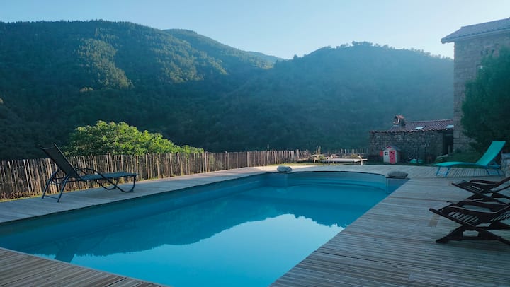 Grand Gîte En Ardèche ! (10+5 P) - Ardèche