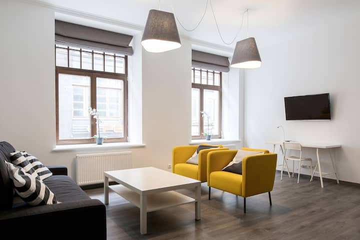 61m² Sunny Apartment In Old Riga - Riga