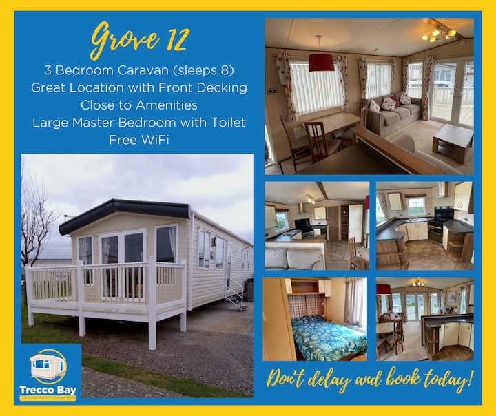 3 Bedroom Caravan (Grove 12) - Porthcawl