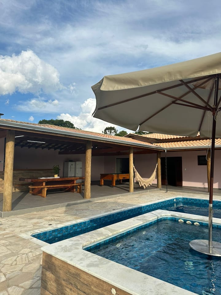 Casa De Campo Com Piscina E áRea Gourmet - Socorro