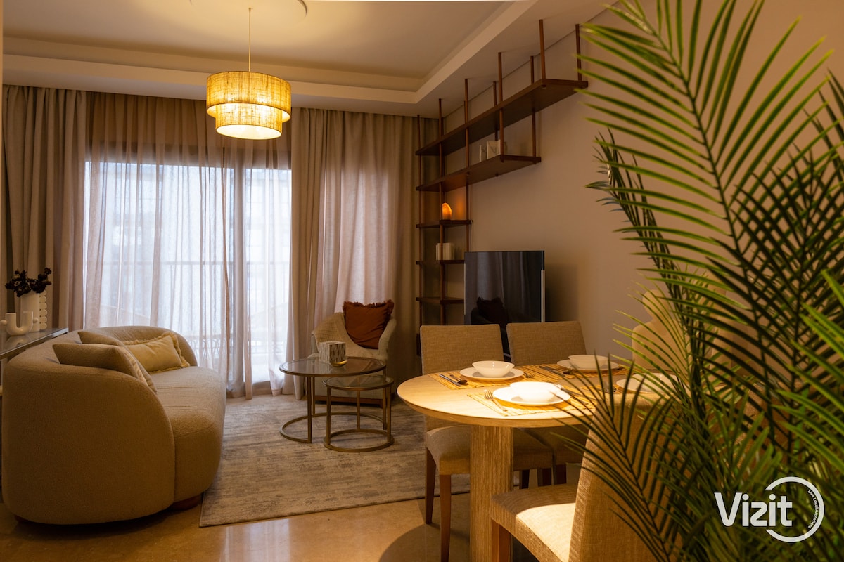 VIZIT Serviced 2BR in Zed West Compound Near Arkan - Flats for Rent in ...