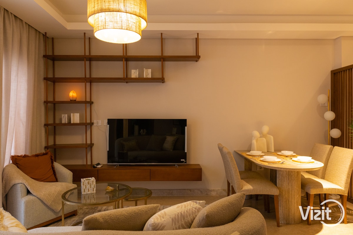 VIZIT Serviced 2BR in Zed West Compound Near Arkan - Flats for Rent in ...