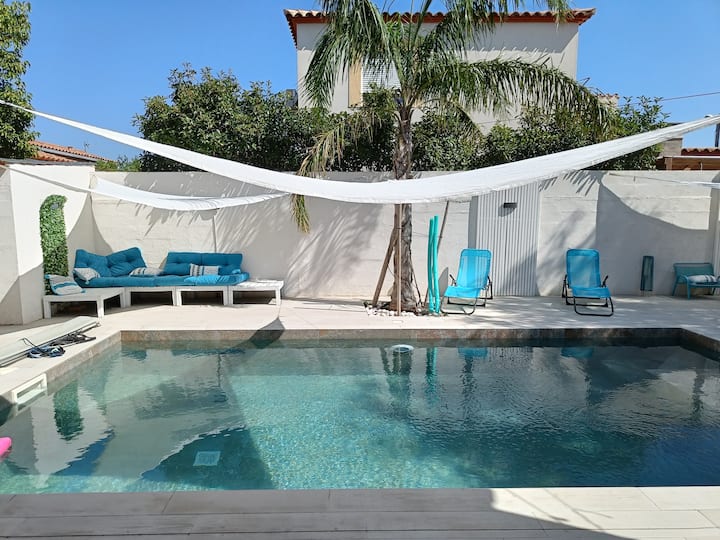 Grande Villa Avec Piscine - Rivesaltes