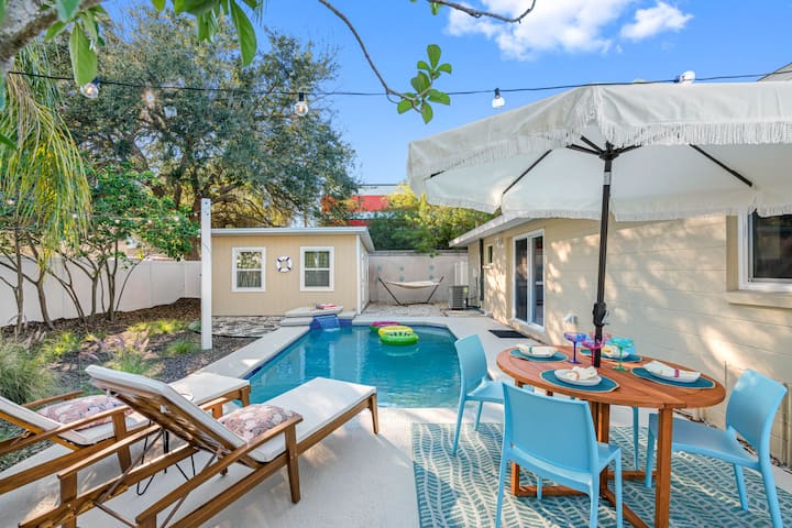 Private Solar Heated Pool | Arcade Machine - Tampa, FL
