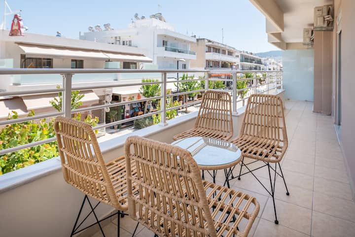 Omnia Suites Complex | 2 Apts For 10 | 3 Min Beach - Kos