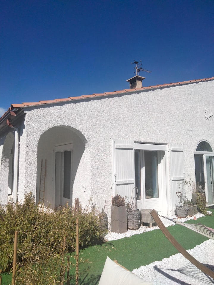 Fleury D'aude Maison Cosy à 9 Km De La Plage - Narbonne