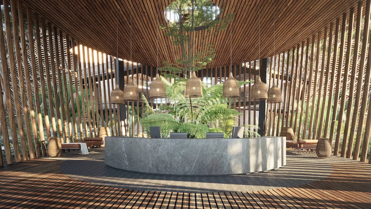 Hermosa piscina y terraza. - Departamentos en renta en Tulum, Quintana ...