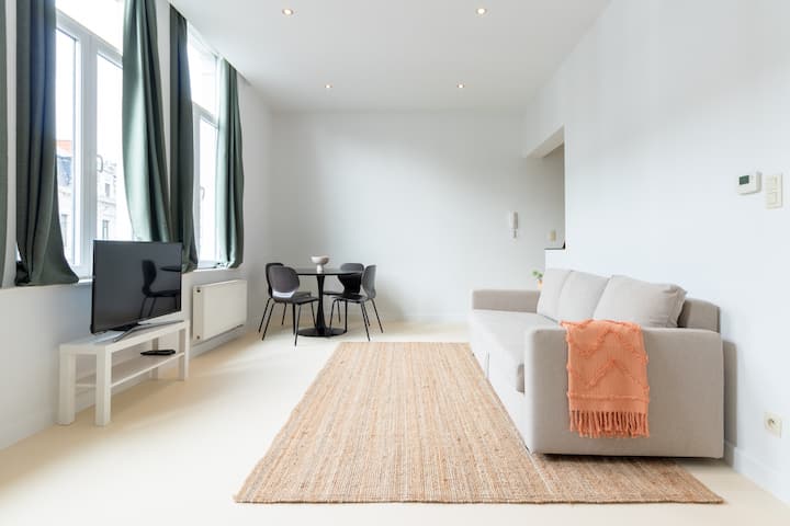 Lichtrijk Appartement Met Balkon Op Toplocatie - Gand