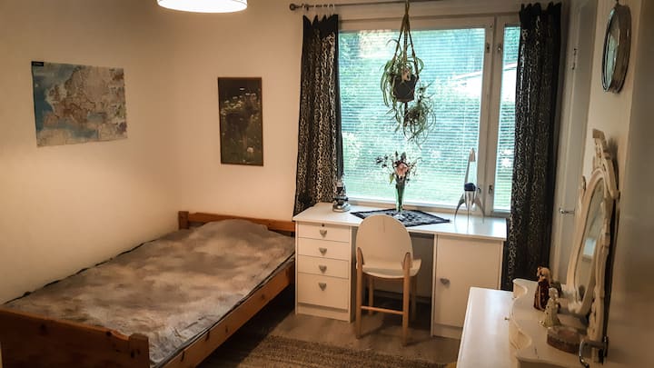 Huone Omakotitalossa. - Tampere