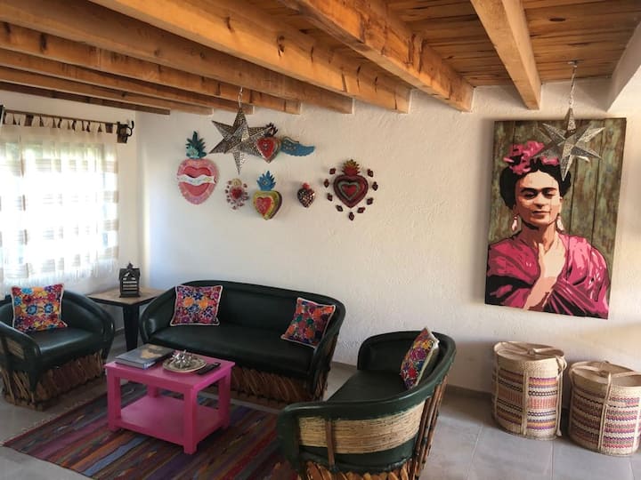 Casa Frida Tequisquiapan - En El Centro Tx 6pers - Tequisquiapan