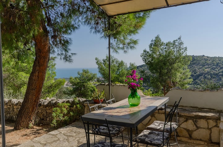 Casa In Masseria Con Patio Vista Mare In Puglia - Monte Sant’Angelo