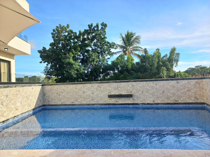 Gold Reef New 2br+2ba, 90m2,wifi,ac, Beach Shuttle - Punta Cana