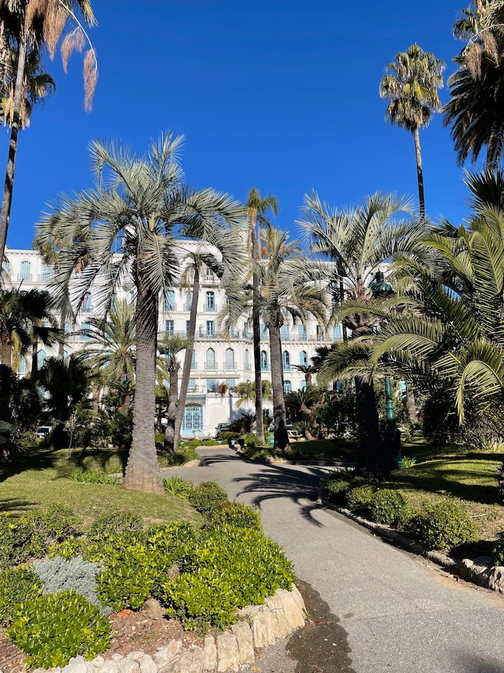 "Palm Studio" Menton : Orient Palace, Proche Mer - Menton