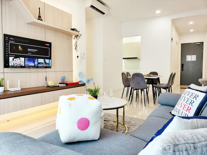 Jom Home Paradigm Residence 3br L29 @ 6-10pax - Skudai