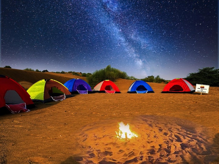 Adventure Camping In Thar Desert - ジャイサルメール