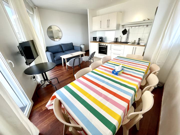 Appartement Ensoleillé - 6ème éTage - Parking Free - Issy-les-Moulineaux
