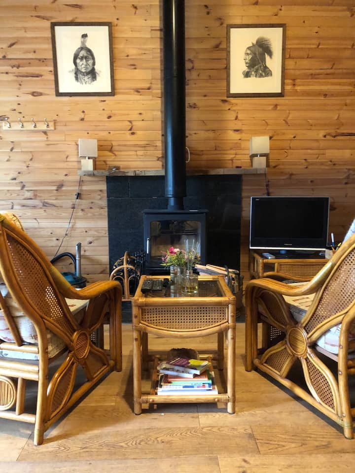 Self - Contained Peaceful Cabin - Mudeford
