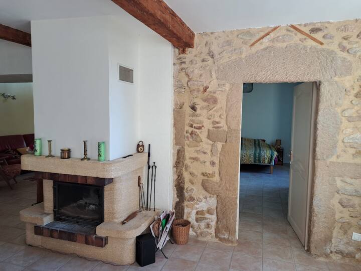 La Jalatte, 8 Personnes, Grand Parc Et Piscine - Crest