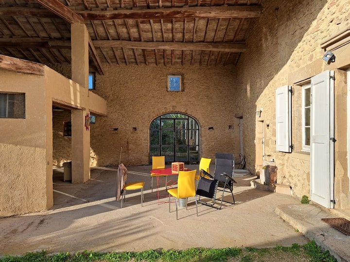 La Jalatte, 8 Personnes, Grand Parc Et Piscine - Crest