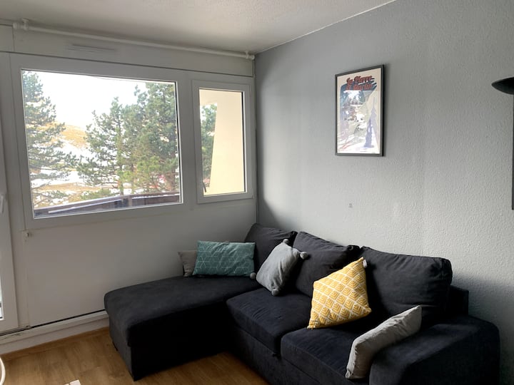 Appartement 6 Pers Vue Sur Piste - Arette