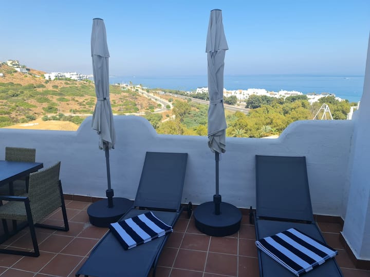 Beautiful Duplex : Casares Views - Manilva