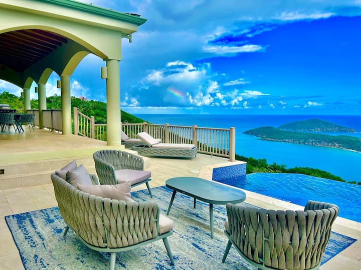 Luxury 5 Bedroom Villa With Pool - セント・トマス島
