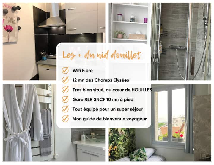 Le Nid Douillet à 12 Mn De Paris - Nanterre