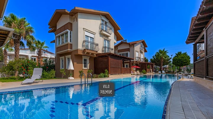 Villa Palmiye, Near Beach & Gulf Courses - Boğazkent
