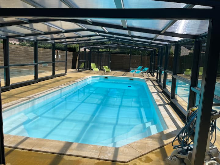 A Latoussaint :Océan, Piscine Chauffée Et Couverte - Messanges