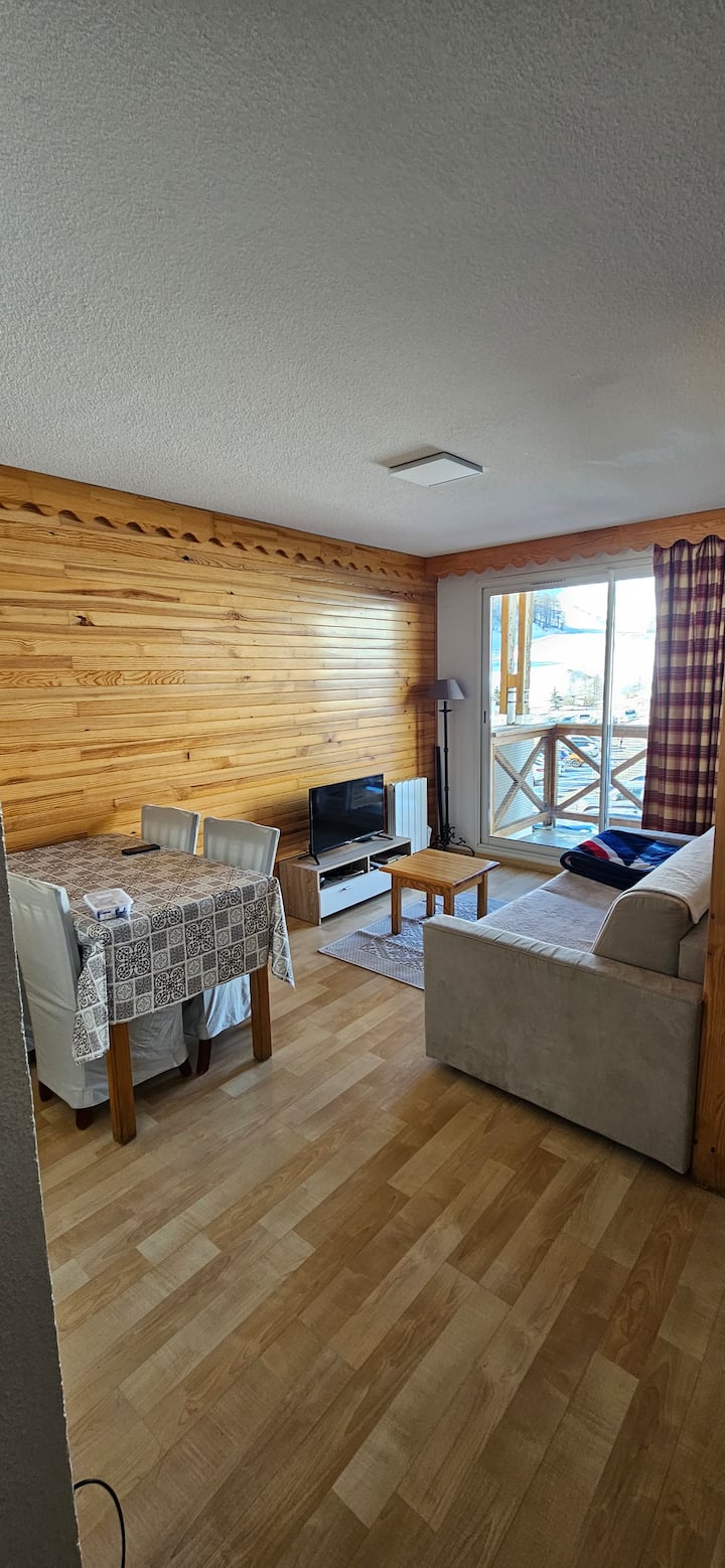 Foux D'allos - 2p Cosy Hiver Ski Montagne P Privé - Allos