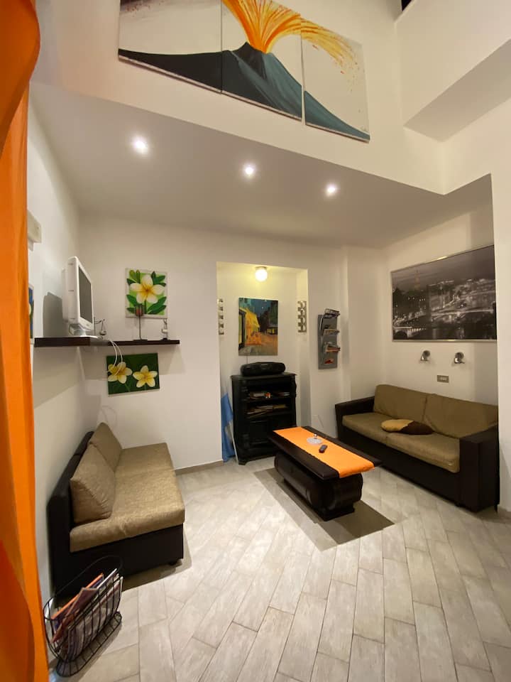 Loft Centro Storico Con 2 Bagni - 那不勒斯