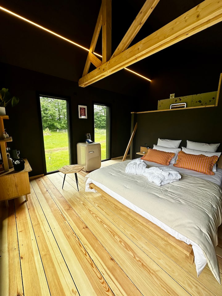 Lodge En Bois Avec Bain Nordique (Le Chêne) - Caudebec-en-Caux