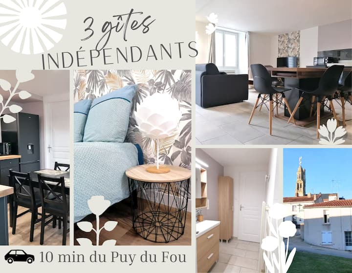 3 Gîtes Indépendants Puy Du Fou - Les Epesses