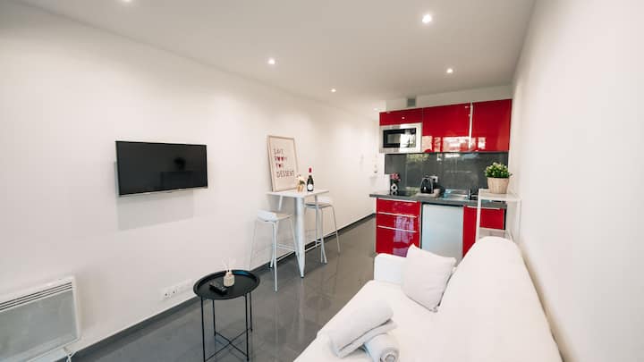 Superbe Studio Front De Mer - ibis Styles Nice Cap 3000