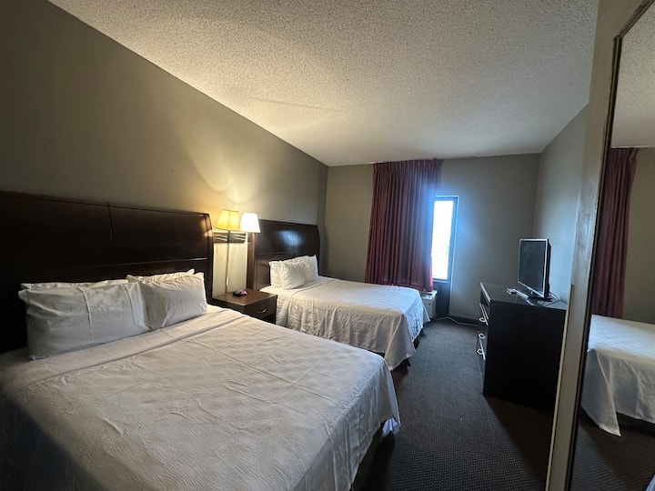 Suite-2queen Bed Accessible Non Smoking|ark Suites - Jonesboro, AR