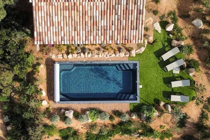 Charmante Villa Piscine Privée, Santa Giulia - Porto-Vecchio