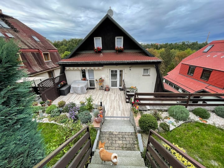 Maisonette Wohnung Mit Garten - 卡羅維瓦利