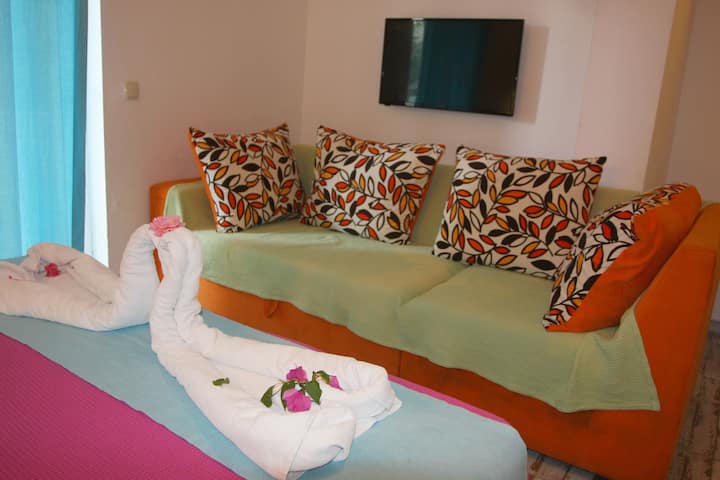 Aile Odası-çamlıköşk Apart Otel - Bodrum