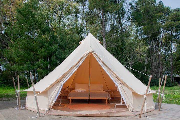 Poesis Park - Tenda Canvas A3 - Torre dell'Orso
